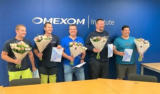 Veertigste hoogspanningscertificaat uitgereikt! - Omexom NL