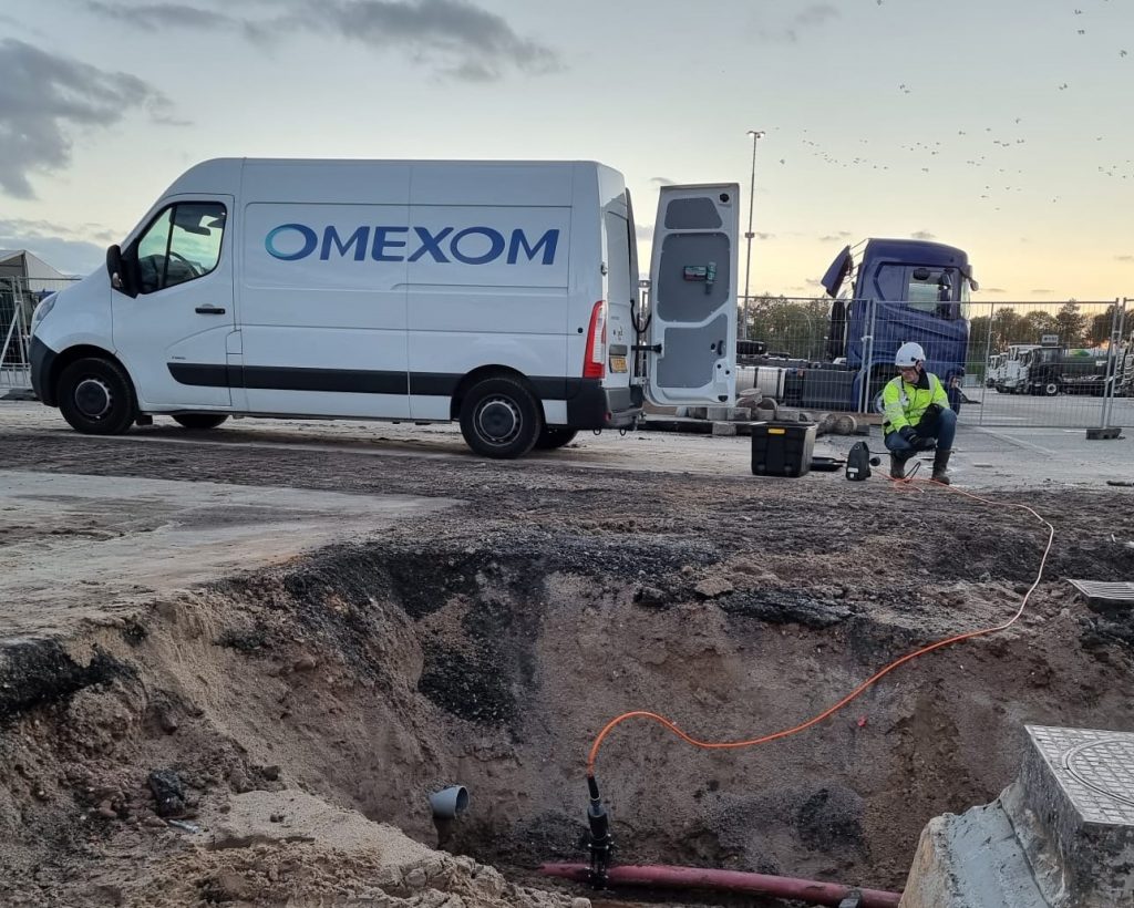 Omexom maakt ruimte voor nieuwbouw bedrijfspand - Omexom NL